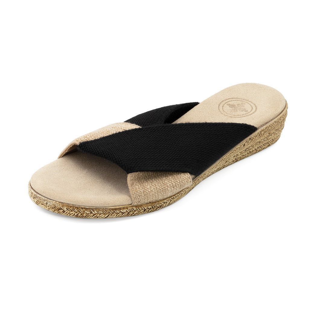 Kay Crisscross Wedge Sandal | Rubber Sole, Bunion-Friendly | Charleston ...