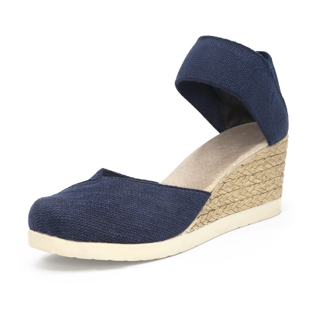OBX Outerbanks Shoes - Closed Toe Espadrille Wedges